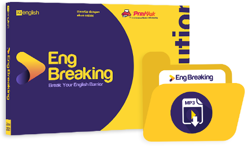 Eng Breaking - Menghilangkan Rasa Takut Berbahasa Inggris dalam waktu hanya 3 Bulan